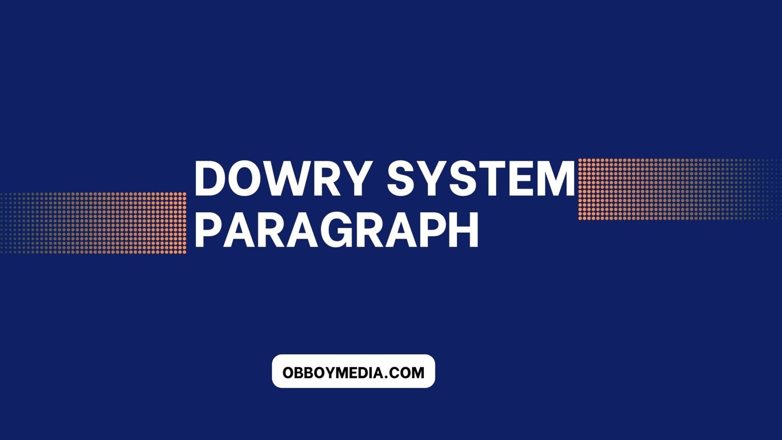 Dowry System Paragraph ( বাংলা অর্থ সহ - সহজ ভাষায় ) কয়েক পড়াতেই ...