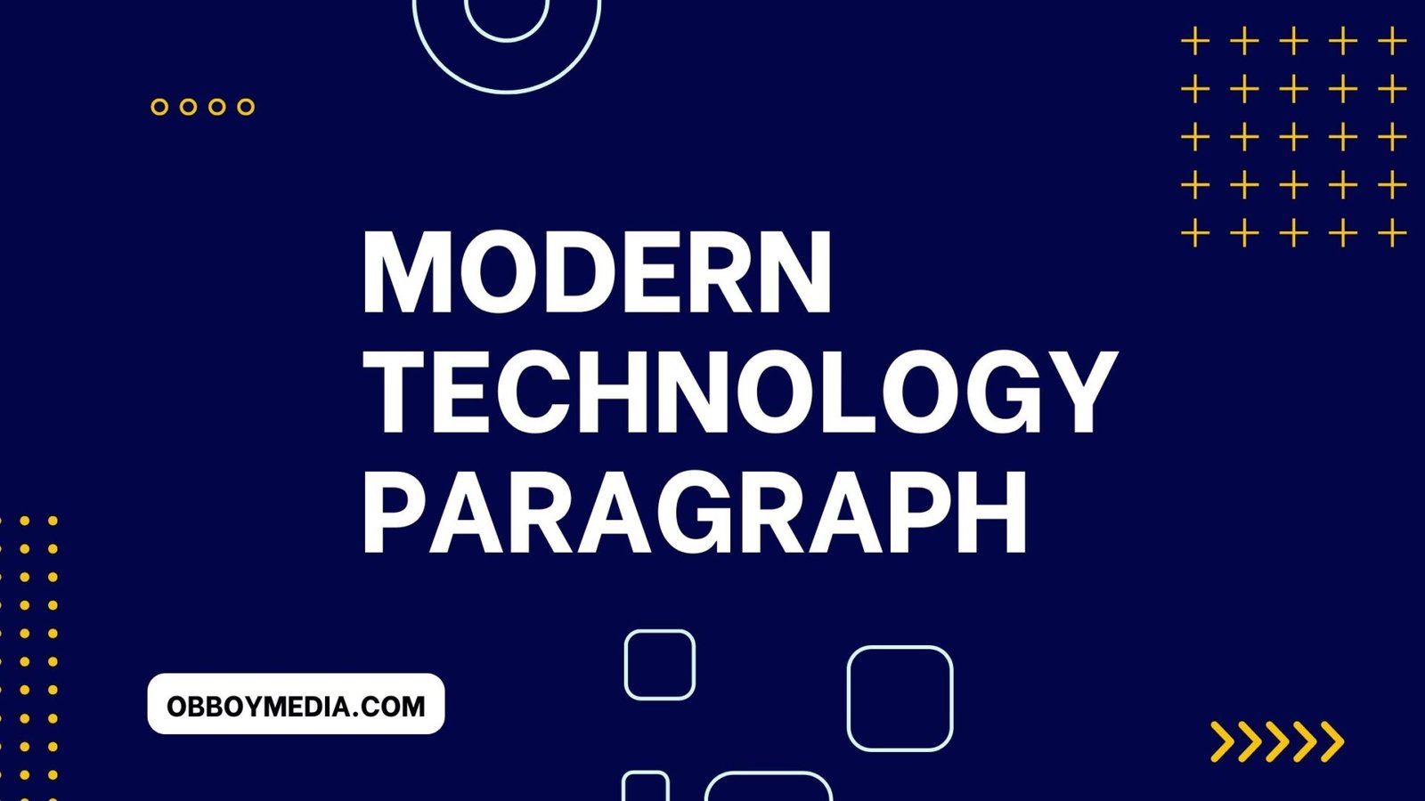 Modern Technology Paragraph (বাংলা অর্থসহ) এটি লিখলে স্যার ফুল মার্ক ...