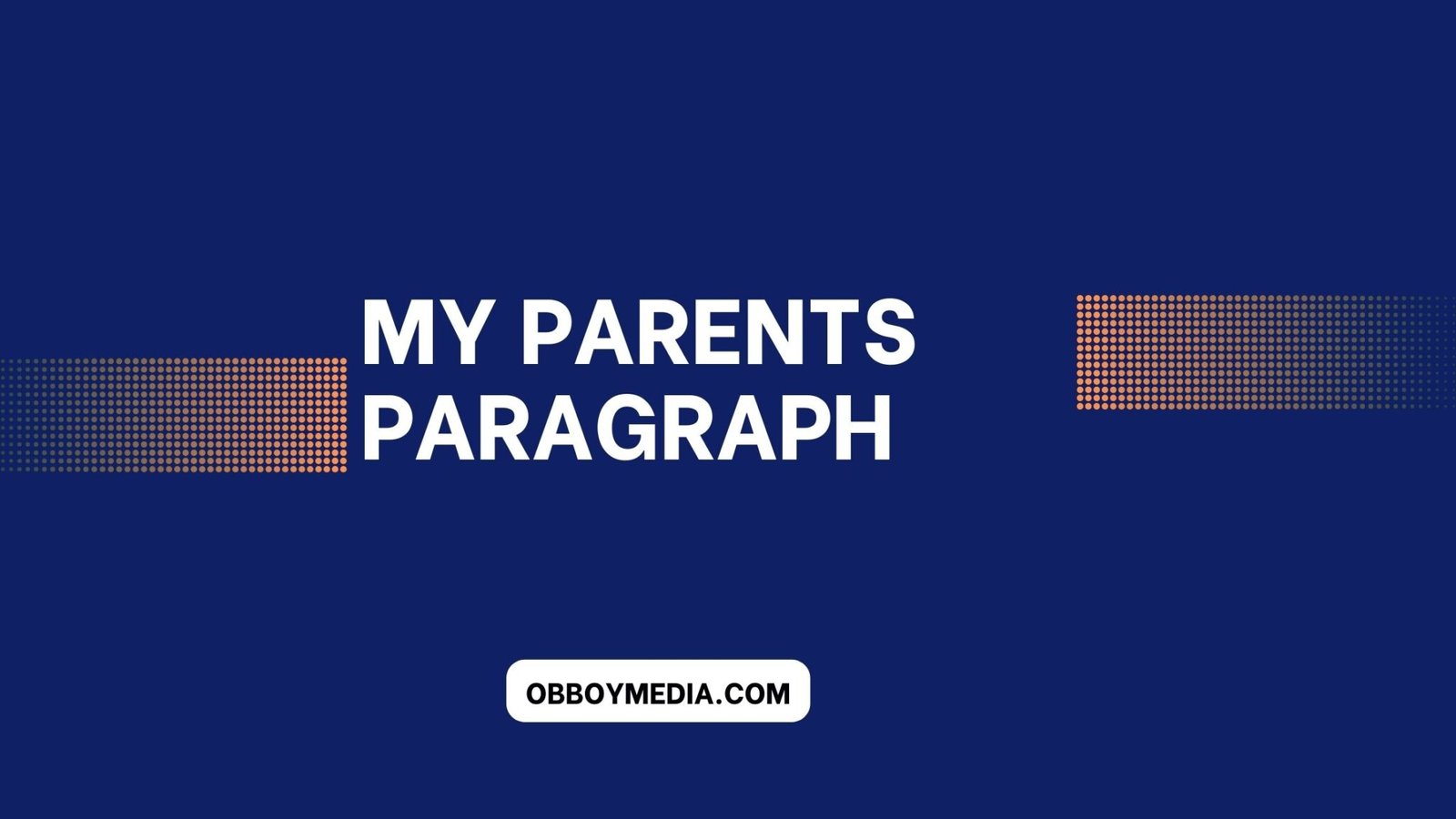 My Parents Paragraph ( বাংলা অর্থ সহ - সহজ ভাষায় ) কয়েক পড়াতেই ...