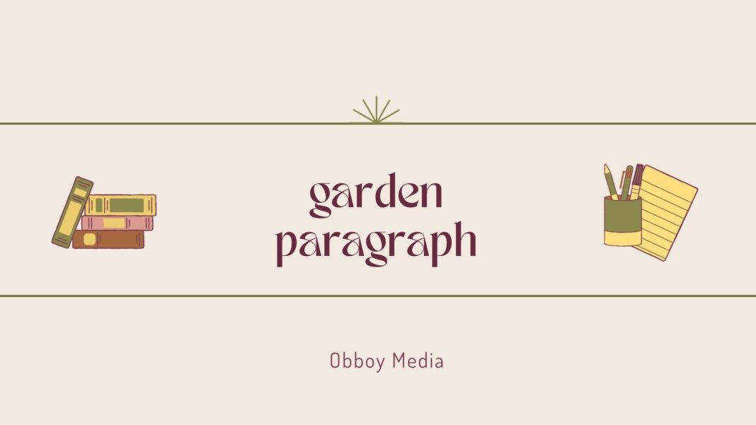 Garden Paragraph ( বাংলা অর্থ সহ - সহজ ভাষায় ) কয়েক পড়াতেই মুখস্ত ...