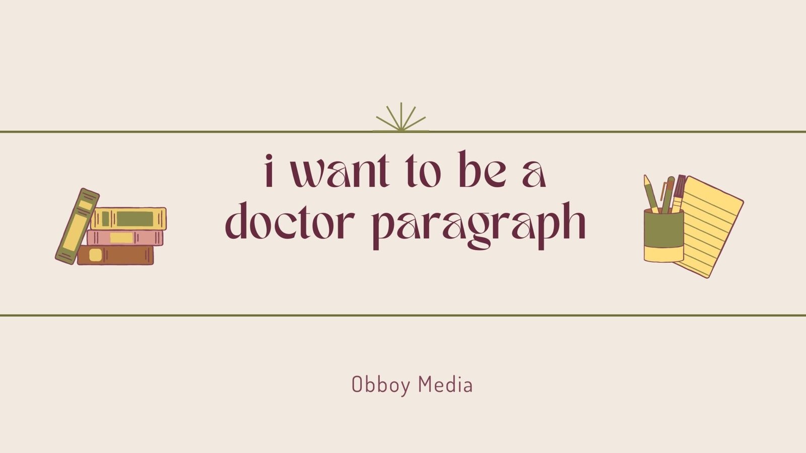 I Want To Be A Doctor Paragraph ( বাংলা অর্থ সহ - সহজ ভাষায় ) কয়েক ...