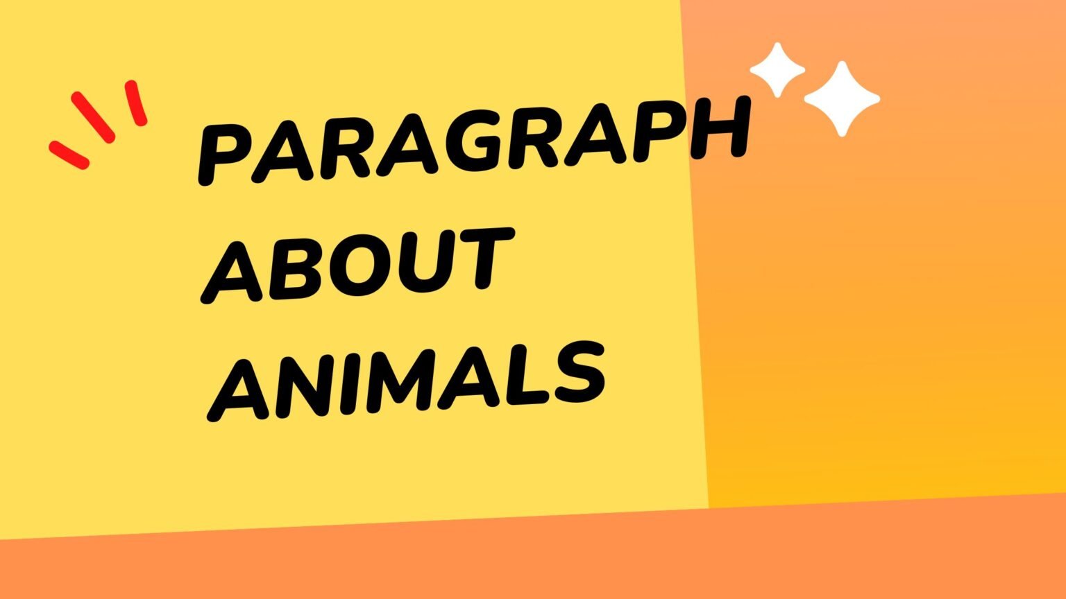 Paragraph About Animals ( বাংলা অর্থ সহ ) মুখস্ত হবে ১০ মিনিটেই ...