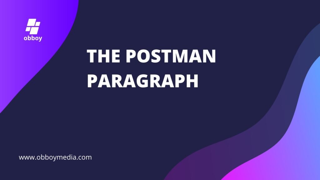 The Postman Paragraph ( বাংলা অর্থ সহ ) মুখস্ত হবে ১০ মিনিটেই – অব্যয় ...